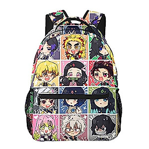 Horckey Anime Backpack For Girls And Women School Backpacks Bookbag Laptop For Men Boys
