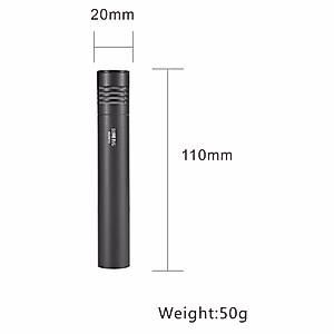 HEIMU Professional Condenser Microphone (Condenser Mic)