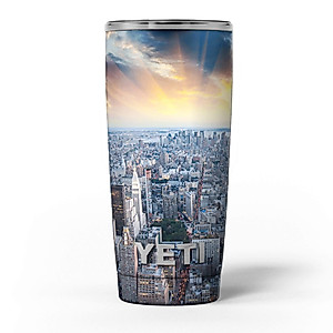 Design Skinz Fusion NYC Skylight - Skin Decal Vinyl Wrap Kit Compatible with The Yeti Rambler Cooler Tumbler Cups