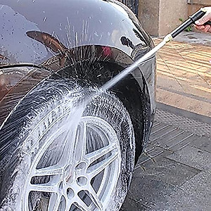 Home Multi-Purpose High Pressure Water Spray - Lengthen Adjust_able Nozzle Car Washing Garden Tool, for Car Washing, Outdoor Gardening, Pet Shower, Patio Cleaning
