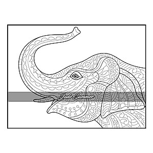 100 Animals: An Adult Coloring Book with Lions, Elephants, Owls, Horses, Dogs, Cats, and Many More!