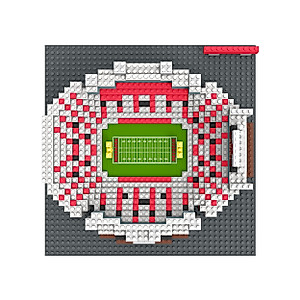 FOCO Nebraska Cornhuskers NCAA Mini BRXLZ Stadium - Memorial Stadium