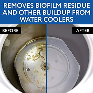 IMPRESA 4 Uses Water Cooler Cleaner to Remove Unwanted Build-Up - Water Dispenser Cleaner - Suitable for Water Cooler Bottom Load or Top Load Models Water Cooler Dispenser Cleaner 2pk 8oz Bottles