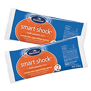 12 Pack BioGuard Smart Shock 1lb Granular Swimming Pool Oxidizer