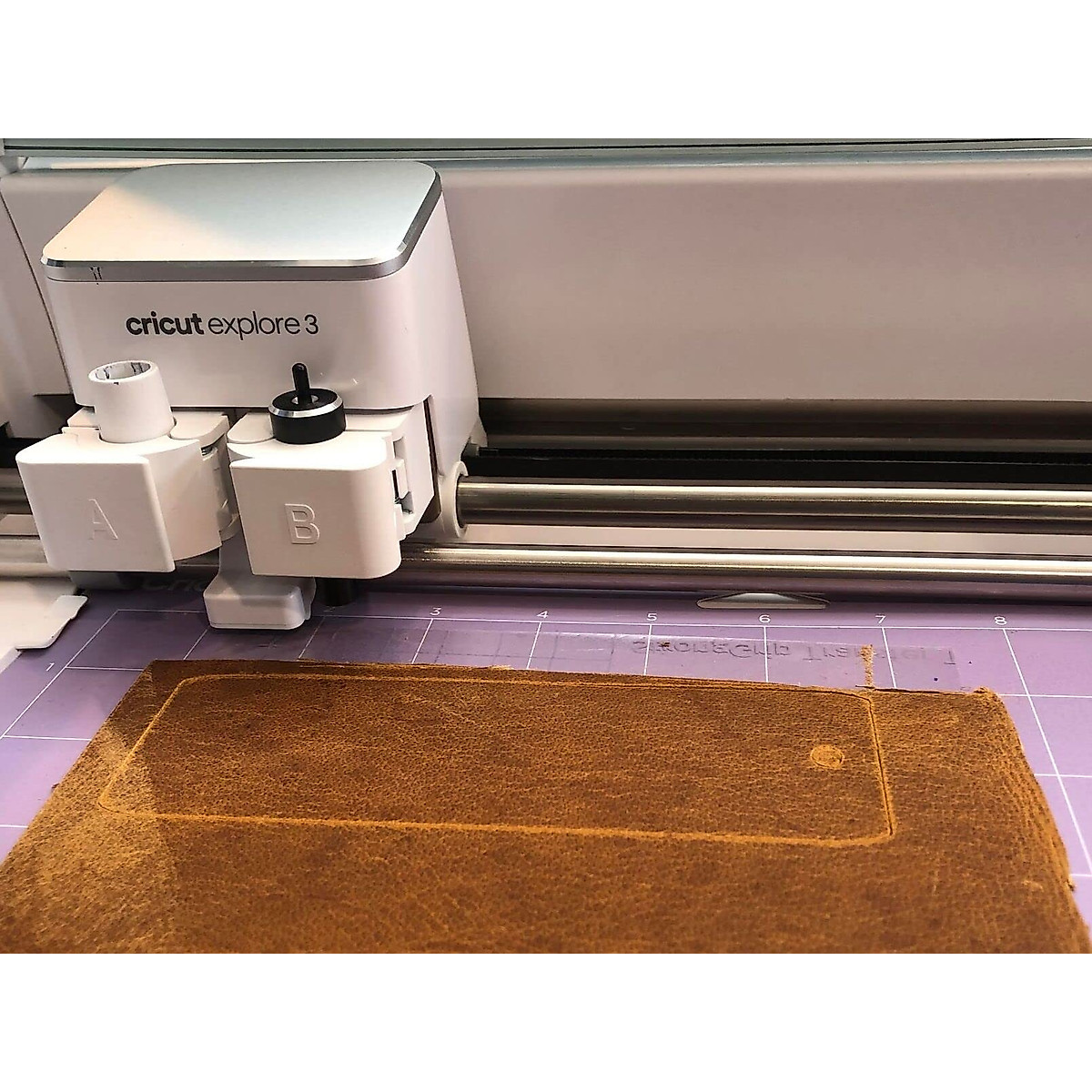 Genuine Leather Sheets for Leather Crafts - Full Grain Buffalo Leather Squares- Great for Jewelry, Leather Wallets, Cricut, Arts & Crafts – Includes 3 Sheets (12x12")+ Leather Cord (36")