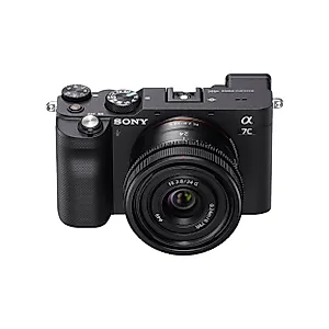 Sony SEL24F28G - Full-Frame Lens FE 24mm F2.8 G - Premium G Series Prime Lens Black