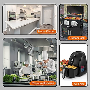 3PC Meat Smoker Guide，Meat Temperature Magnet,Meat Temperature Chart,BBQ Grill Smoker Accessories,Smoker Accessories Gifts for Men-Cook Time,Temperature Guide.