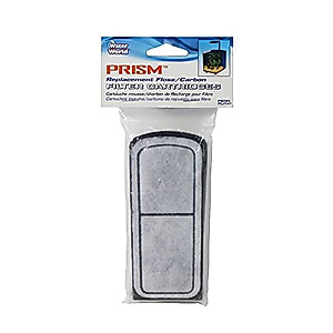 Penn-Plax Water-World Replacement Filter Media Cartridges for Prism Nano Aquariums – 2-Pack