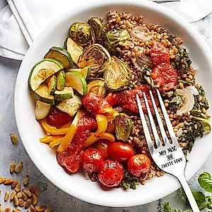 My Mac and Cheese Engraved Stainless Steel Fork, Gift for Sister Friend Colleague Mac Cheese Lovers Birthday Christmas Thanksgiving Graduation Gifts