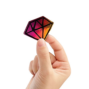 Shrinky Dinks Creative Pack, 25 Sheets Crystal Clear, Kids Art and Craft Activity Set, Kids Toys for Ages 6 Up by Just Play