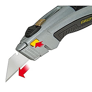 Stanley 0-10-788 Instant Change Retract Knife, Grey