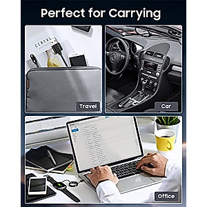 TiMOVO Charger Compatible with SW022/LW11/GTX Fitness/CXB01/Mugo Chalvh 1.69", [2-Pack] Magnetic USB Charging Cable 3.3ft/100cm, Replacement Charging Power Cable Cord,Black