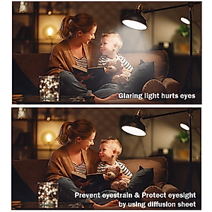 Lighting Diffusion Sticker 3 PCS Sheet 7.8x11.8inches Soften Light Dimming Film Adhesive Diffuser, Thick