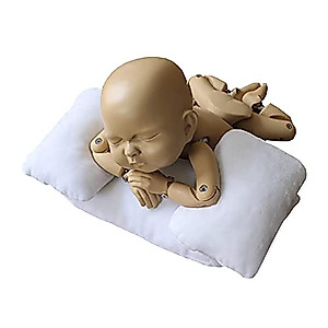 Yuniroom Newborn Infant Baby Photography Prop Kid Posing Photo Shoot Studio Pillow Positioner Nursing Pillow and Positioner (Color : White)
