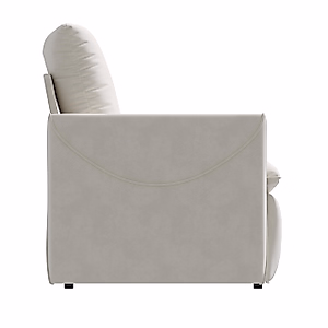 70.9" Convertible Queen Size Sleeper Sofa Bed, Folding Futon Loveseat Pull Out Couch Modern Hydraulic System Pullout Sofabed Cloud Daybed with Detachable Cushions for Living Room Office Apartment