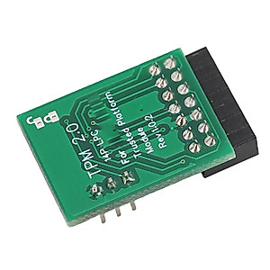 Septpenta 14Pin Security Module for B550 B450 B460, Separate Cryptographic Processor Remain Encrypted TPM 2.0 Encryption Security Module, Convenient Practical for Win11/7/8.1/10