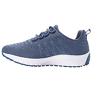Propét Womens Tour Lace Up Sneakers Shoes Casual - Blue - Size 7.5 2E