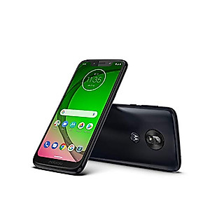 Moto G7 Play 32GB Android Smartphone GSM Unlocked for AT&T / T-Mobile and all GSM carriers - Deep Indigo (Blue) (Renewed)