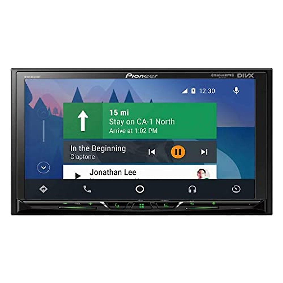 Pioneer MVH-AV251BT Digital Multimedia Video Receiver with 7" Hires Touch Panel Display, Apple CarPlay, Android AUT, Built-in Bluetooth, and SiriusXM-Ready (Does not Play CDs)