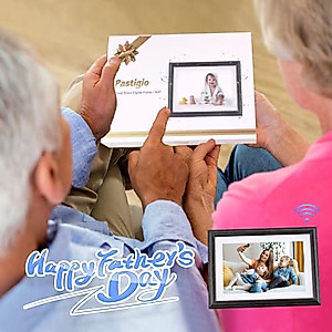 Digital Picture Frame - 10.1 Inch WiFi Digital Photo Frame IPS Touch Screen HD Display, Smart Cloud Photo Frame Share Videos and Photos Instantly by Email or App, 16GB Storage
