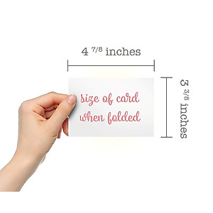 Black Tabby Studio Home Sweet Home Thank You Cards - 24 Greeting Cards with Envelopes