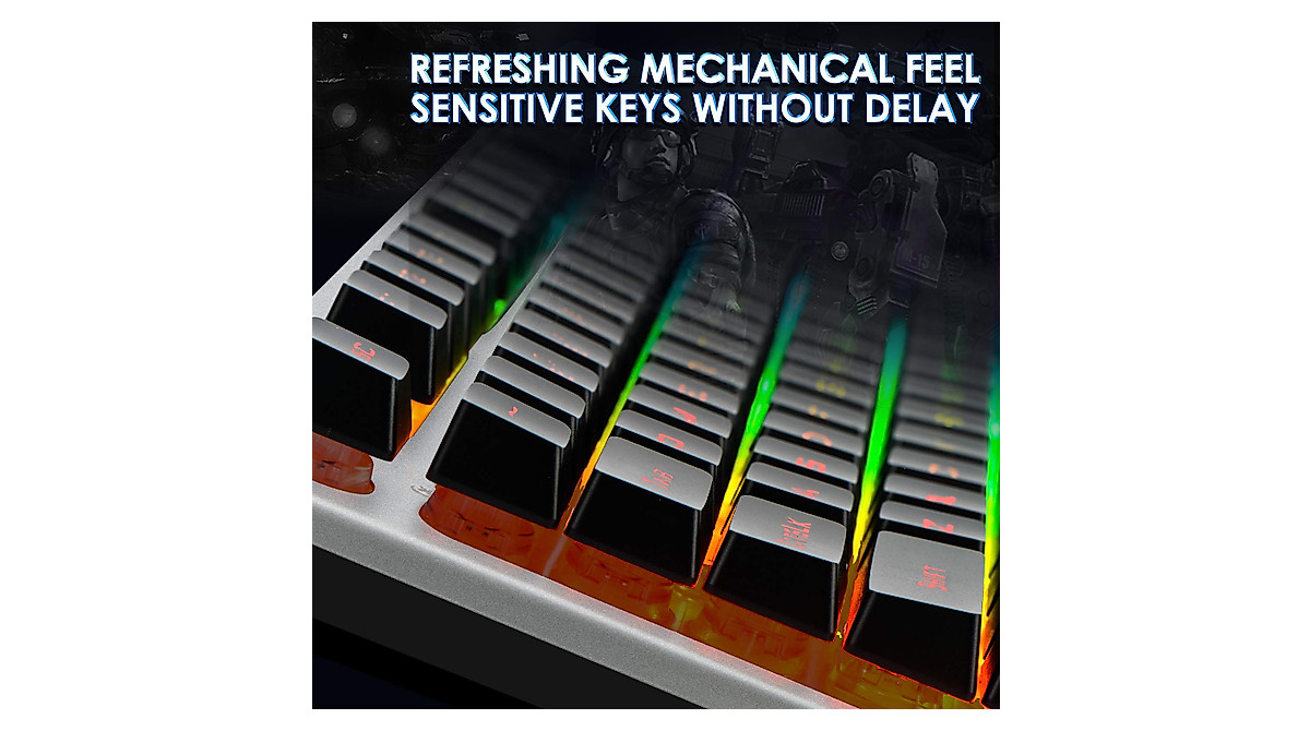 Beastron RGB Backlit Gaming Keyboard & Mouse Combo