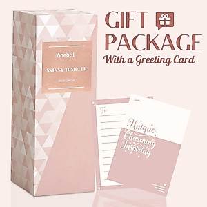 Onebttl Dance Teacher Appreciation Gift for Women, Her - & 5 6 7 8 Live Love Dance - Gifts For Dance Teachers - 20oz/590ml Stainless Steel Insulated Tumbler with Straw, Lid - (Rose gold)