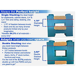 PDRS/24 - Painters Drying Rack Solution - Paint Rack - Siding - Trim - Kitchen Cabinet Doors - Doors and More! - Contractors - DIY - (24/pkg.)