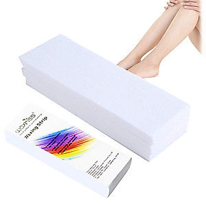 Waxkiss Beauty Non Woven Body and Facial Wax Strips Large 2.7×7.9 Hair Removal 200Pcs Epilating Strips