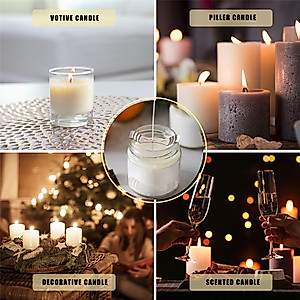 Mindful Memories Candle Wicks 90 Pcs (4 inch, 6 inch, 8 inch) with 2 Candle Wick Holders & 90 Wick Tab Stickers, Long Lasting Pre-Waxed & Tabbed Cotton Threads with No Black Smoke for DIY Crafts