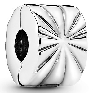 PANDORA Jewelry Sunburst Sterling Silver Charm