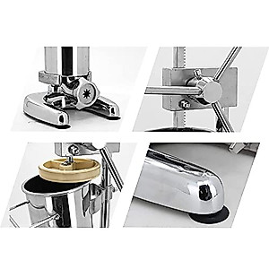 Commercial 3L Stainless Steel Spanish Churro Maker with 5 Nozzles and Manual Churro Filling Machine - Perfect for Home, Restaurant, and Bakery Use!