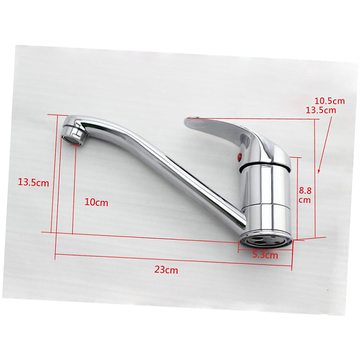 Gadpiparty Water Tap Faucets for Bath Sinks Bath Mixer Tap Bathtub Faucet Kitchen Sink Faucet Washbasin Mixer Tap Kitchen Faucet All Bronze to Rotate Wash Basin