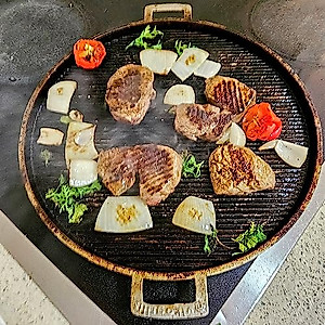 VIKO® Budare Pro Grill arepas precurado 30cm 12" Grill-Griddle @vikogrills Gauchogrillx® Hecho en Venezuela