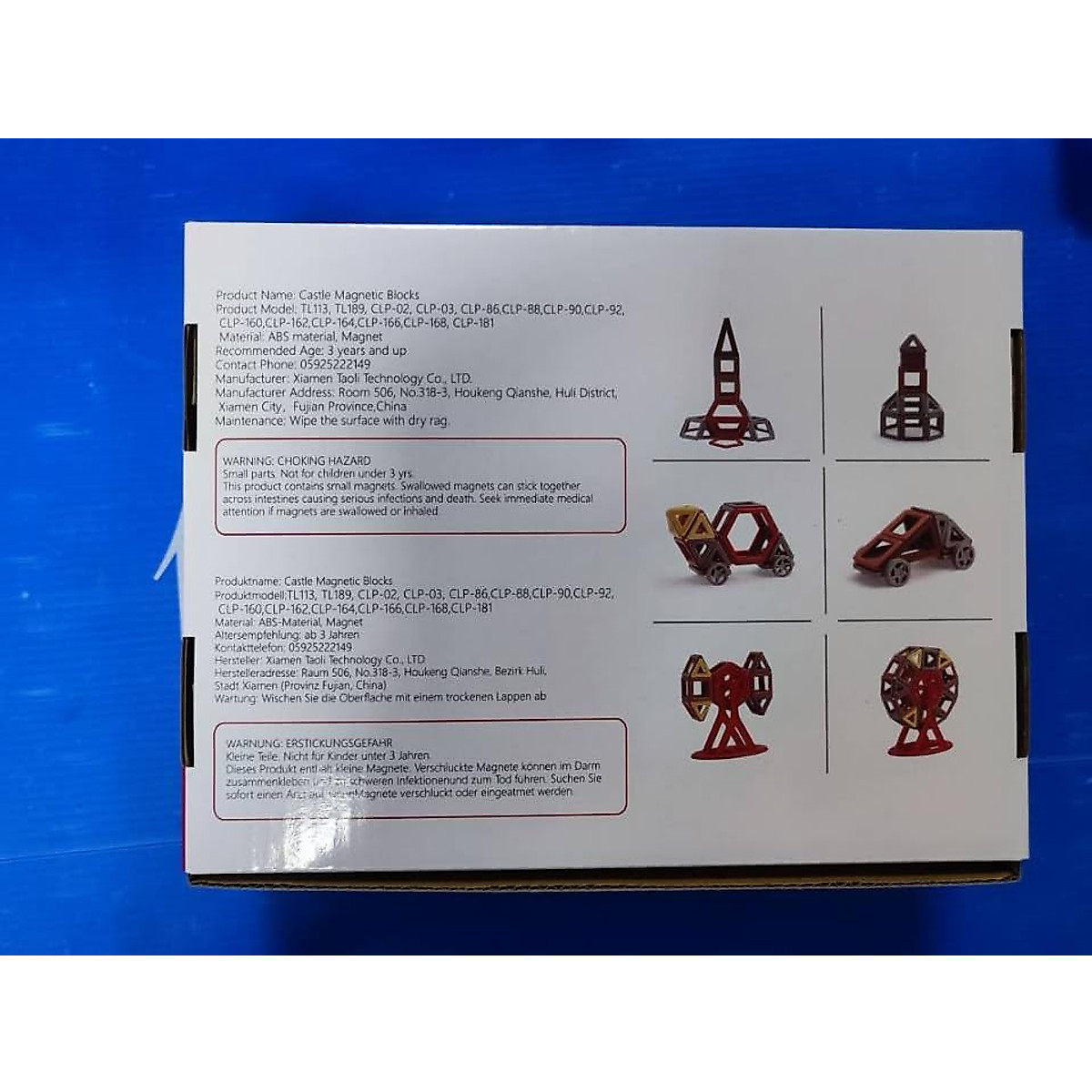 AOMIKS 173Pcs Magnetic Tiles 3D Mini Magnetic Blocks for Kids Educational Inspirational Learning & Creativity STEM Building Toys for Girls and Boys Ages 3 Years + Birthday Gift