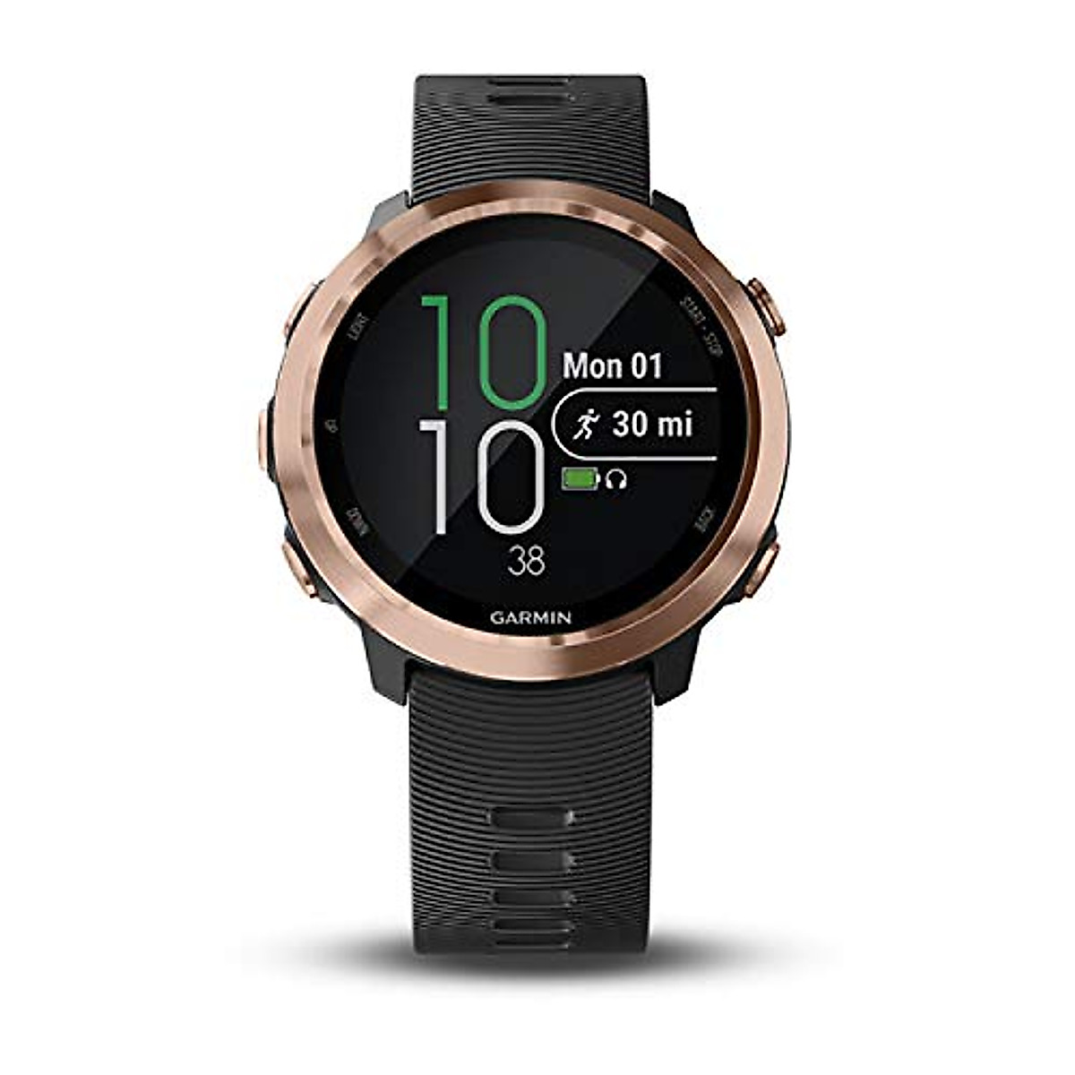 Garmin Forerunner 645 Music, GPS Running Watch With Garmin Pay Contactless Payments, Wrist-Based Heart Rate And Music, Rose Gold