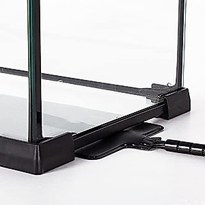 REPTI ZOO Upgrade Reptile Heat Mat with Thermostat - 6 x 8 Inch Reptile Heating Pad with Temperature Control for 10-20 gal Tank Reptiles Amphibians Hermit Crab Snake Lizard