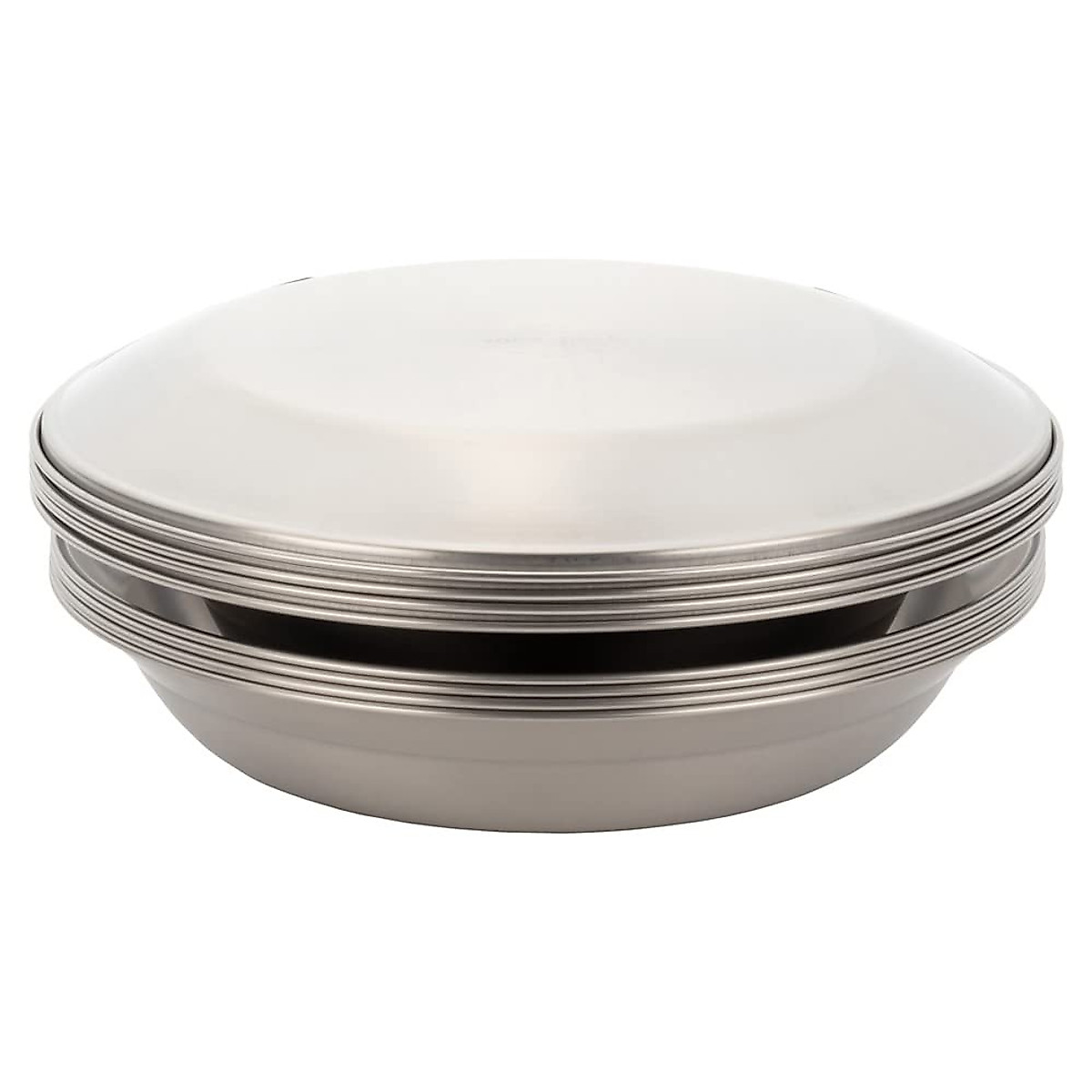 Snow Peak Tableware Set Family, 16 pcs, TW-021, Stainless Steel, Lightweight for Camping Everyday Use, Made in Japan, Lifetime Product Guarantee