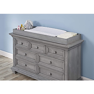 Oxford Baby Westport Changing Topper, Dusk Gray