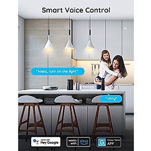 Govee Smart Plug, WiFi Plugs Work with Alexa & Google Assistant, Smart Outlet with Timer & Group Controller, WiFi Outlet for Home, No Hub Required, ETL & FCC Certified, 2.4G WiFi Only, 4 Pack
