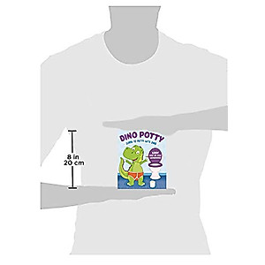 Dino Potty: Learn to Potty with Dino - Easy-to-Follow Step-by-Step Board Book, Make Potty Training Exciting and Fun! Encouraged for Children Ages 2 and Up