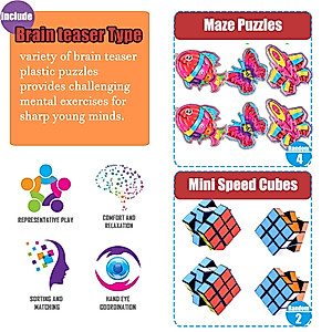103PC Premium Party Favors for Kids,Assortment Cute Mini Pop Toys for Classroom Rewards,Carnival Prizes,Pinata Fillers,Treasure Chest, Prize Box Goody Bag Stuffers for 3-6-10 Boys and Girls