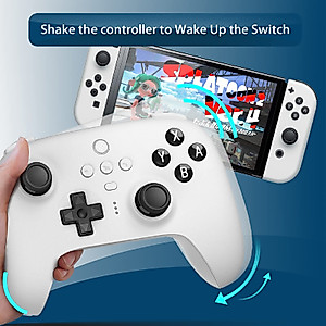 8BitDo Ultimate Bluetooth Controller with Charging Dock, Wireless Gamepad with Hall Sensor Joystick, Compatible with Switch, Steam Deck and Window 10