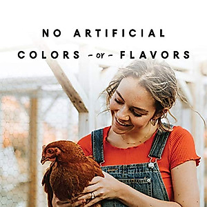 Manna Pro All Flock Crumbles | 16% Protein Level | Complete Feed for Chickens, Ducks, Geese, Turkeys and Gamebirds | Probiotics to Support Digestion | Crumbled Form for Easy Feeding | 25 Pounds