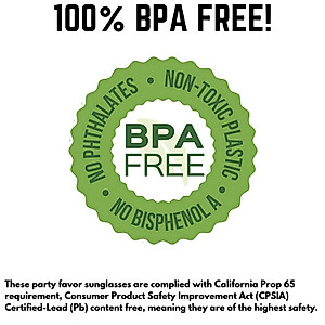 Edge I-Wear 12 Bulk 80s Neon Party Sunglasses for Adult Party Favors with CPSIA certified-Lead(Pb) Content Free (Green, 54)