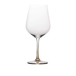 Mikasa Gianna Ombre Amber Red Wine Glass, Set Of 4, Clear