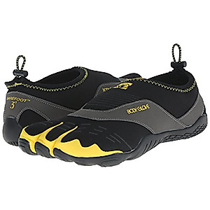 Body Glove mens 3t Cinch-m Water Shoe, Black/Yellow, 13 US