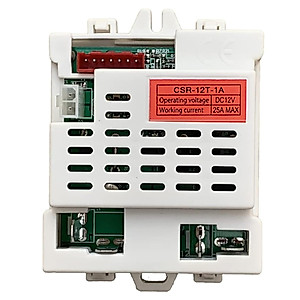 weelye BDM CSG4A 12V Children's Power Riding car CSR-12T-1A 2.4G Bluetooth Remote Control and Receiver kit Controller Control Box Accessories Replacement Parts CSR-12T-1B