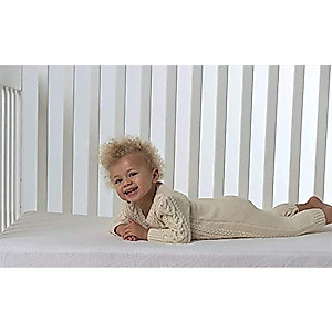 Bundle of Dreams Classic 2-Stage Crib & Toddler Bed Mattress, 100% Breathable, Organic Cotton Cover, Edge Support, Hypoallergenic, Eco-Friendly