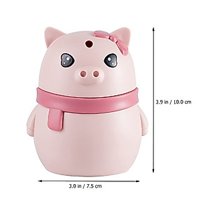VORCOOL Automatic Toothpick Dispenser Cute Pig Shape Pop- Up Toothpick Holder Plastic Fruit Pick Storage Box Container for Home Kitchen Restaurant1